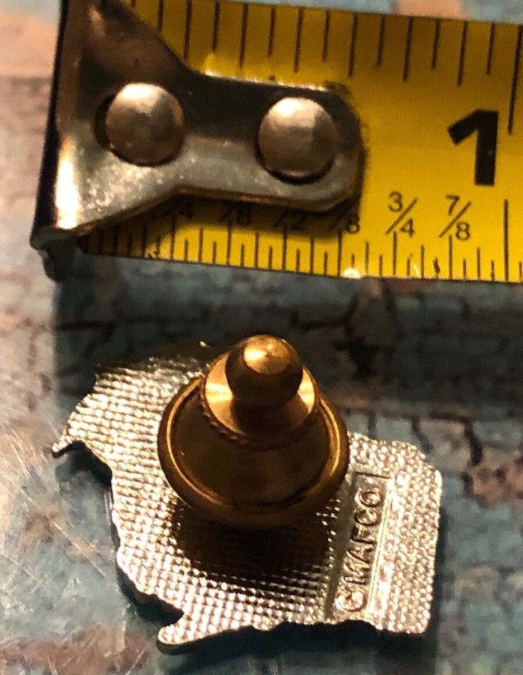 Genuine Mafco State of "Wisconsin" Farm Enamel Farm Decorated ...