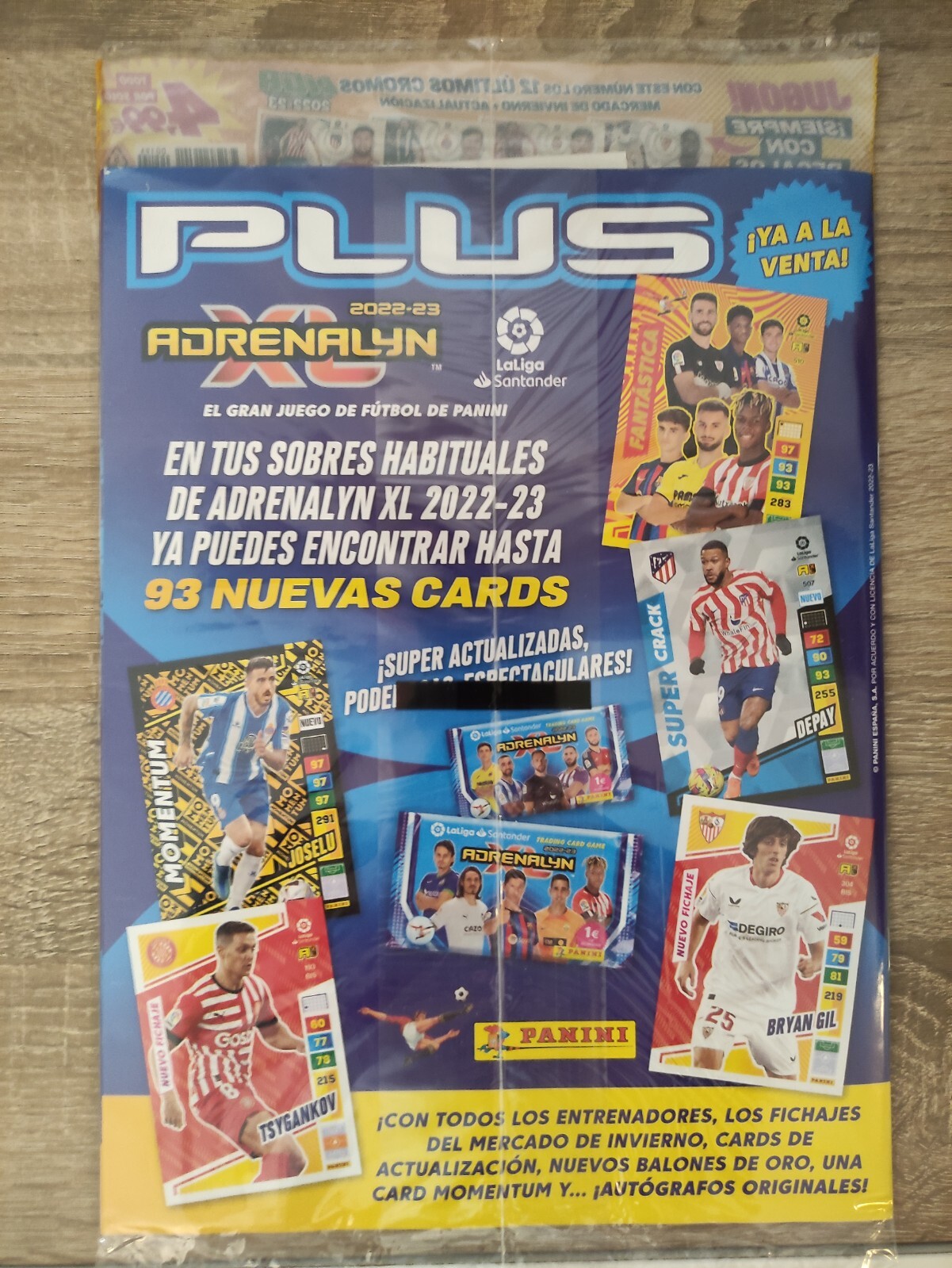 PANINI REVISTA JUGON 194 + 12 ULTIMOS CROMOS ACTUALIZACION LIGA ESTE | eBay