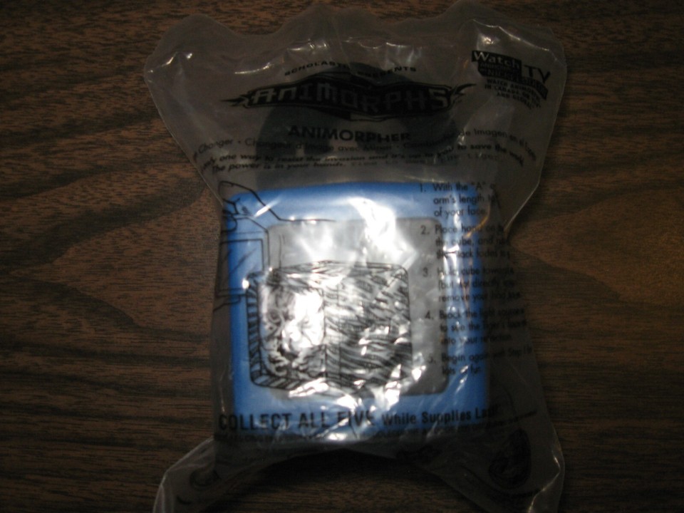 Taco Bell Animorphs Animopher Andalite Beam Animorphing Spere Claw | eBay