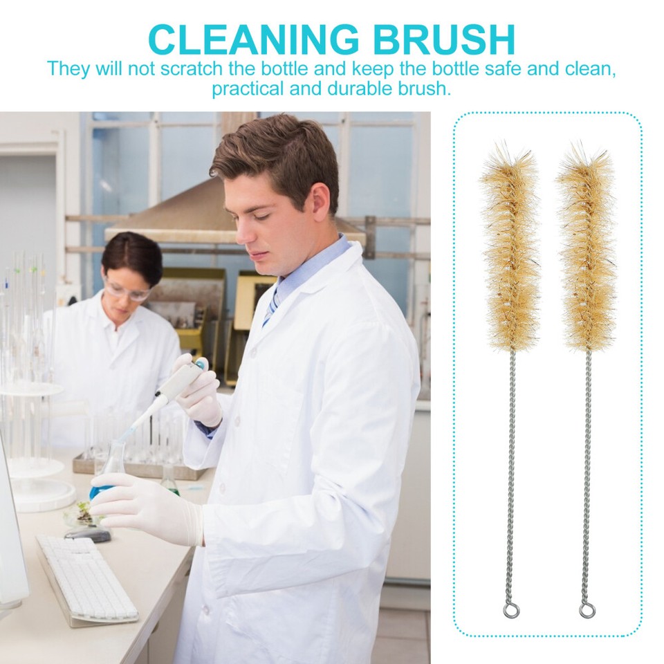 10Pcs Cleaning Brushes Tube Brushes for Test Tubes and Pipettes | eBay