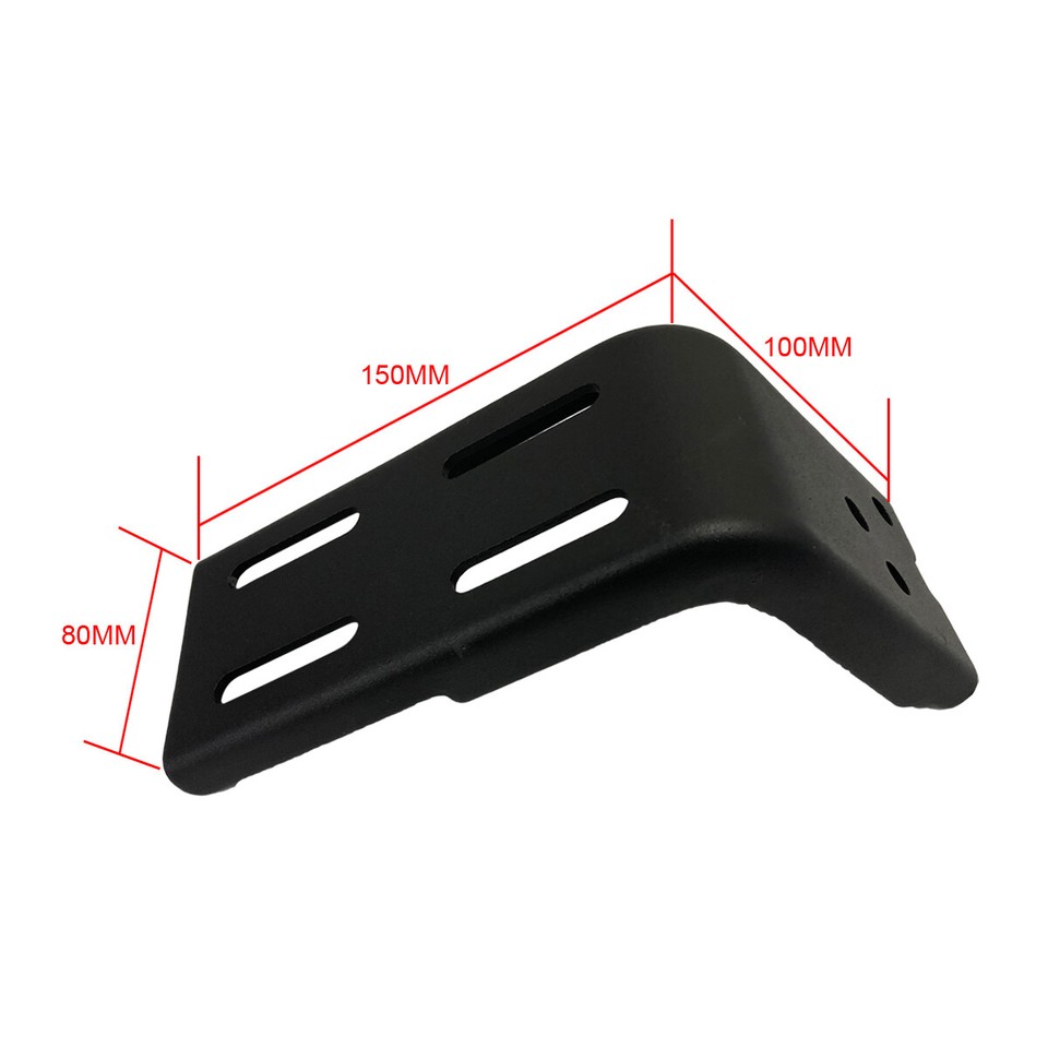 Universal Roof Rack Brackets 100MM 2 Pair for Rain Gutter Mounts ...
