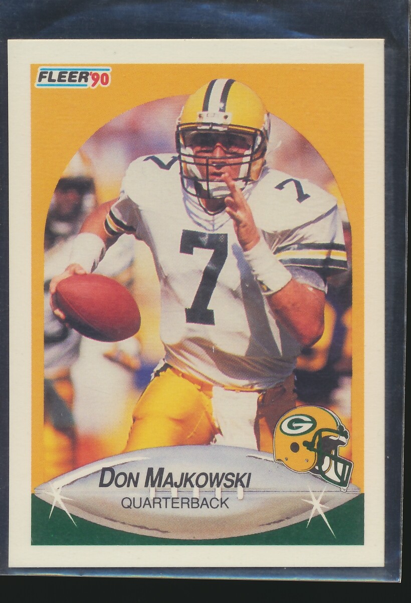 1990 Fleer #175 Don Majkowski Green Bay Packers Football Card | eBay