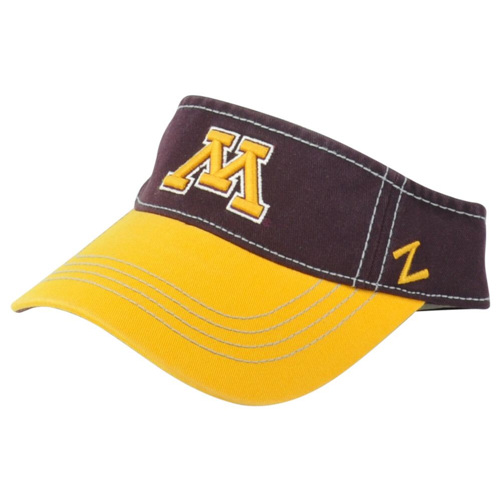 NCAA Zephyr Minnesota Golden Gophers Curved Bill Adult Adjustable Sun ...