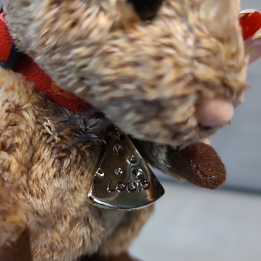 Ty 2004 Original Garfield S Friend Louis The Mouse 4 Brown Beanie Baby ...