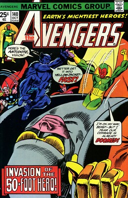 AVENGERS #140 VF 1975 George Tuska Vince Colletta MARVEL *Ships Free w/$35 Combo | eBay