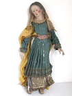 Antique 20" tall 18th c. Neapolitan Creche Santa Maria Figure Original ...