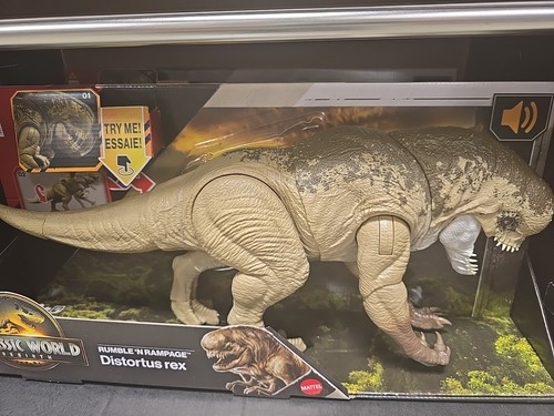 2025-Jurassic World Rebirth Distortus Rex Rumble'n Rampage 22” I ...