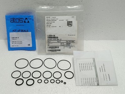 Atos 112554-SK Solenoid Valve Seal Kit | Hydraulic O-Ring Set | New ...