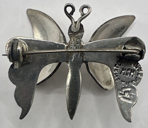 Sterling Silver FD Mexico Butterfly Brooch Pin(5.50gr) | eBay
