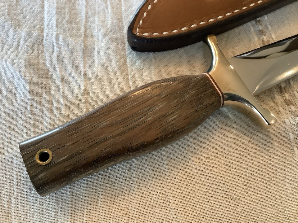 Gerber Mark 1 Fixed Blade Dagger Boot Knife Wood Sheath JP900 Mk I ...