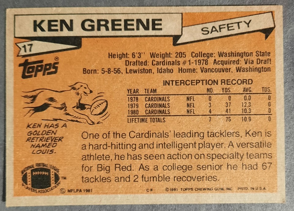 Rare 1981 Topps Football Vince Evans #11 and Reggie Rucker + 2 all Near ...