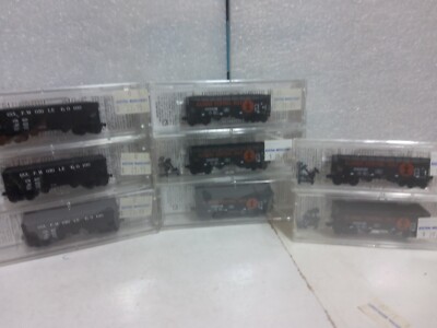 N SCALE MICRO TRAINS 33 TWIN BAY HOPPERS GMO ICG X 8 | eBay