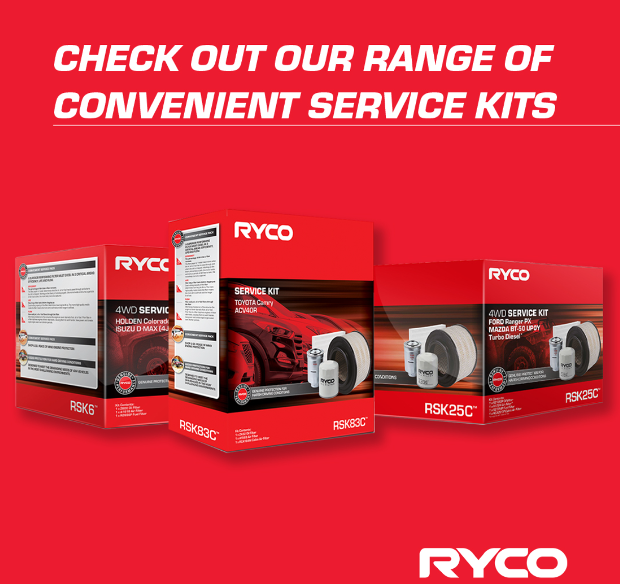 Ryco Filter Service Kit RSK118A | eBay