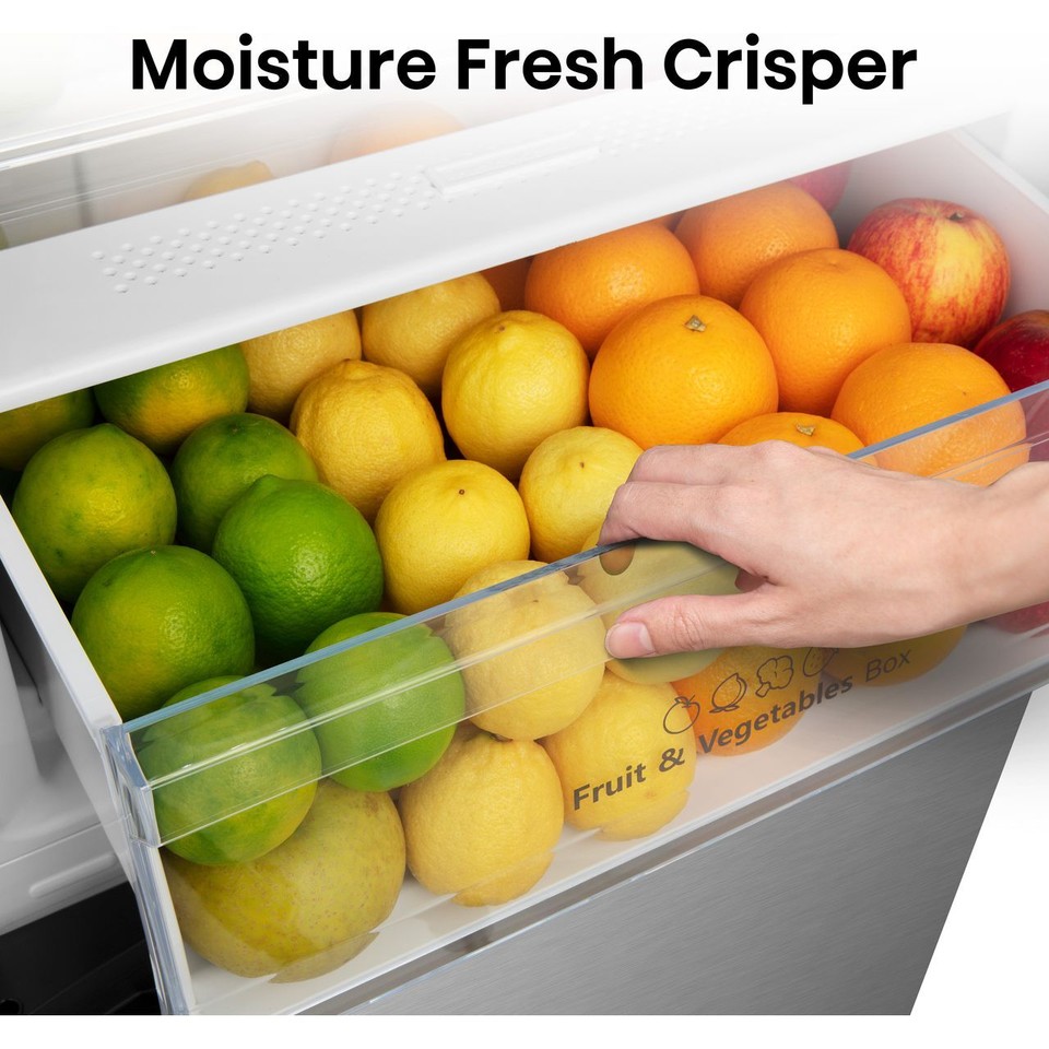 Hisense RB435N4BCE 60/40 60cm 60/40 Free Standing 60/40 Fridge Freezer ...