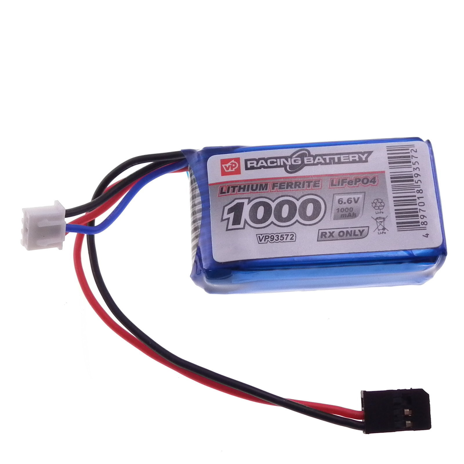6.6V 1000mAh to 4200mAh Receiver LiFePO4 LiFe Lithium-Ferrite Battery ...
