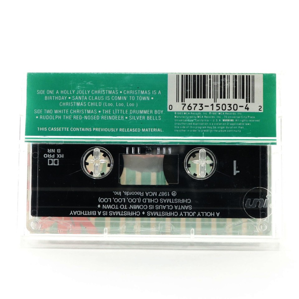 Santa Claus Is Coming to Town by Burl Ives (Cassette Tape, 1987, MCA ...