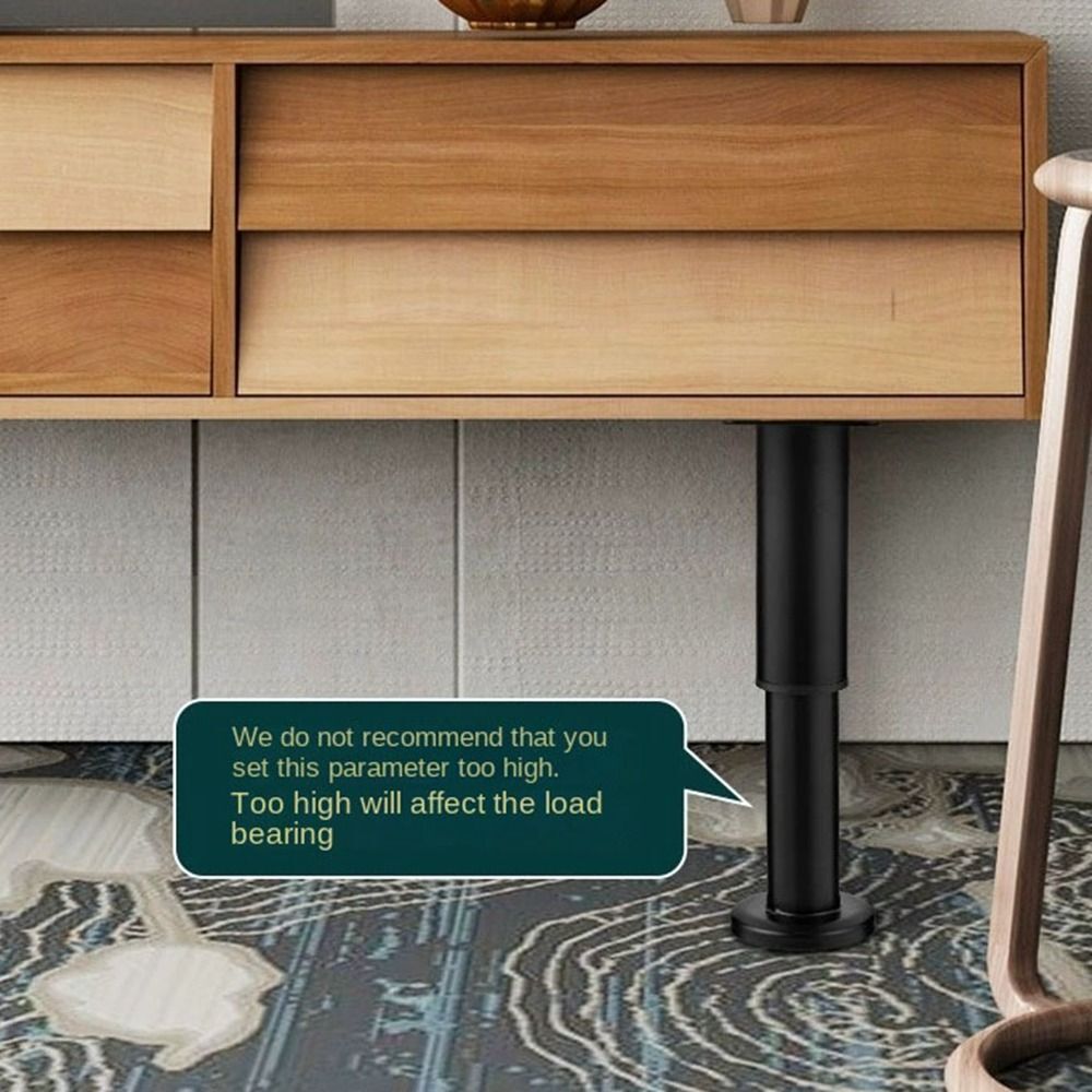 Adjustable Table Feet Replacement Sofa Leveling Foot Furniture legs ...