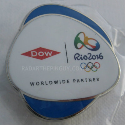 2016 Rio Olympic Dow Blue Pin #2 | eBay