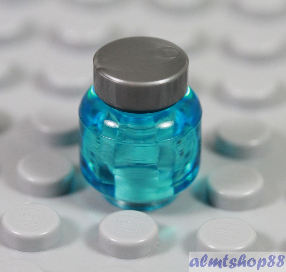 LEGO - Jars Assorted Translucent Colors - Drink Food Kitchen Minifigure ...