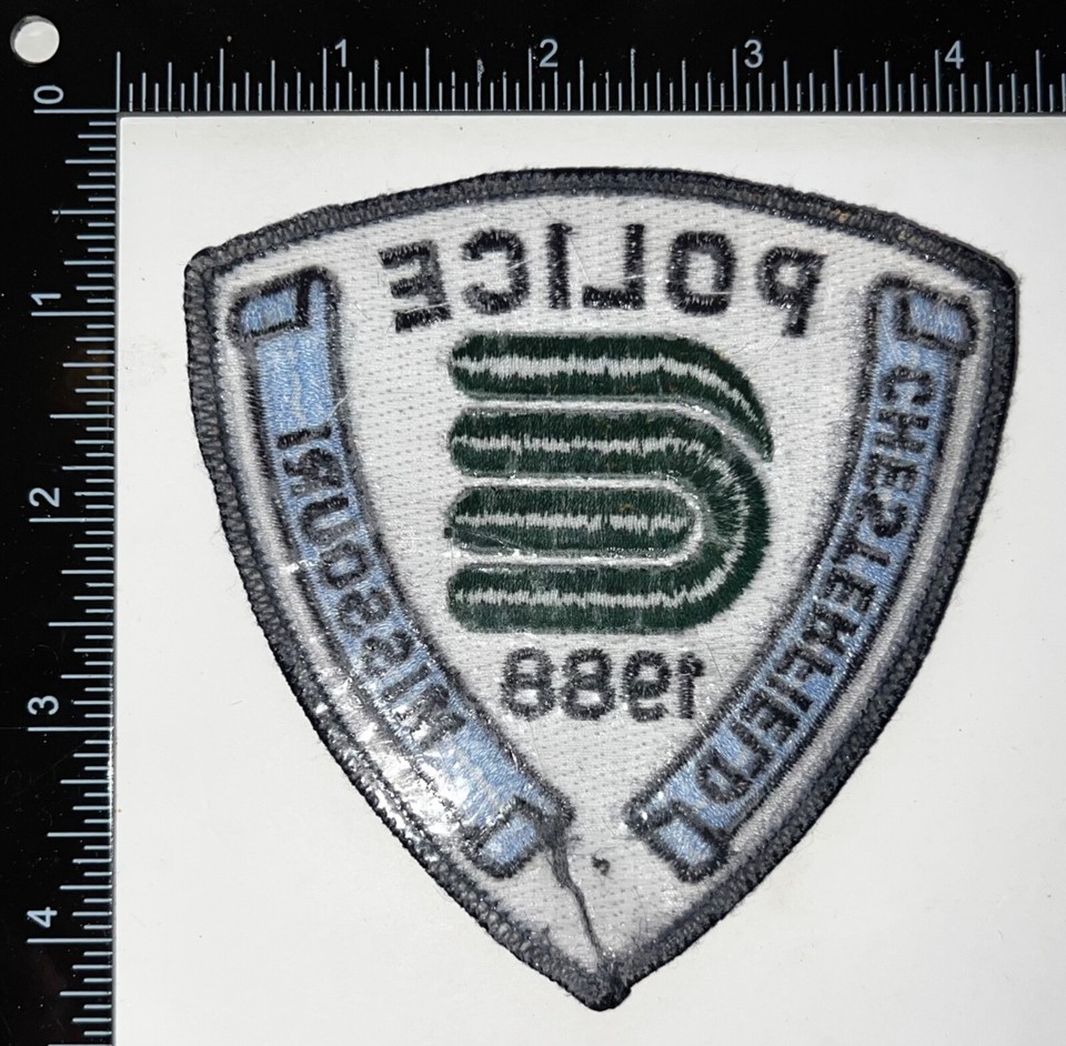 Chesterfield Missouri MO Police Department Patch | eBay