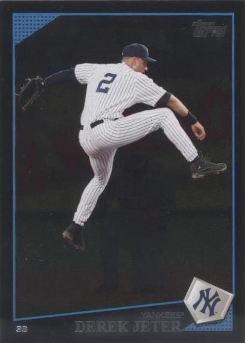 2009 Topps - Derek Jeter #353 Black for sale online | eBay