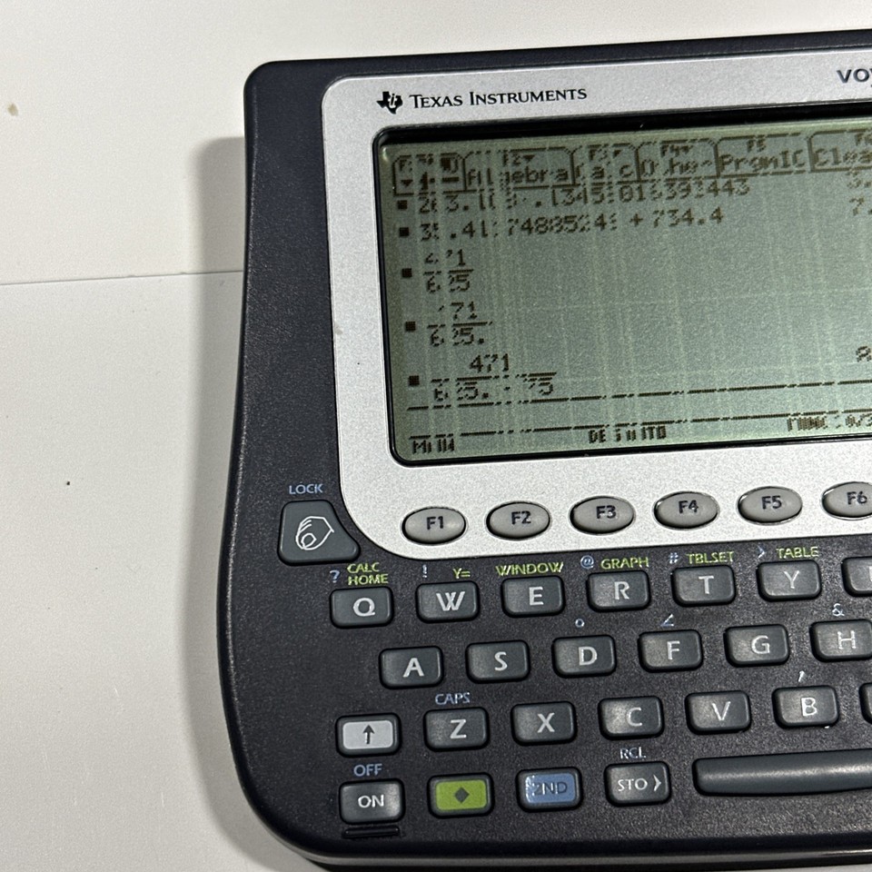 Texas Instruments TI Voyage 200 Scientific Graphing Calculator Cover ...
