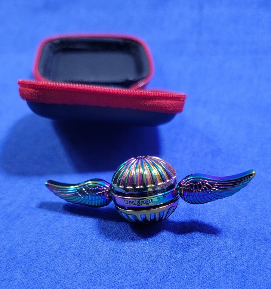 Harry Potter Golden Snitch Fidget Spinner Metal Quidditch Ball Multi ...