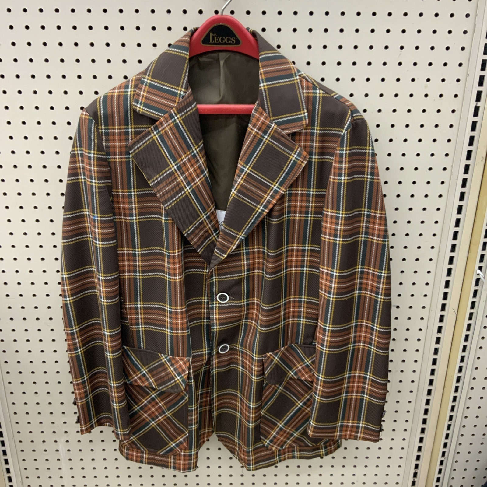 Vintage Mr Leggs Plaid Suit Jacket size 40 - Gem