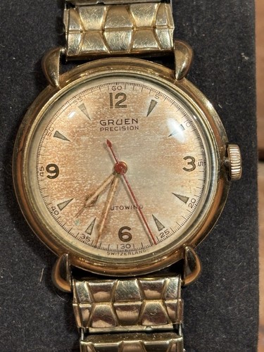 Vintage 1940’s Gruen Precision Automatic Runnning | eBay