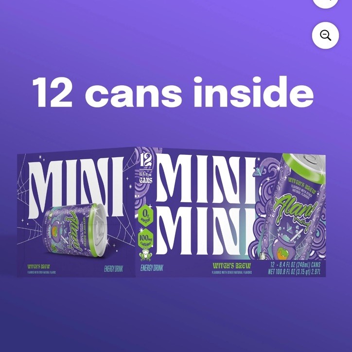 Mini Alani Nu Energy Drinks Witchs Brew limited edition 12 Pack | eBay