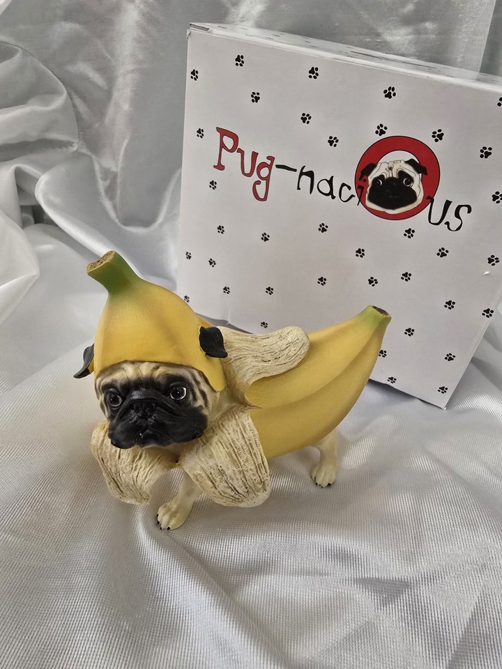 Westland Giftware - Pugnacious Banana Pug Figurine | eBay