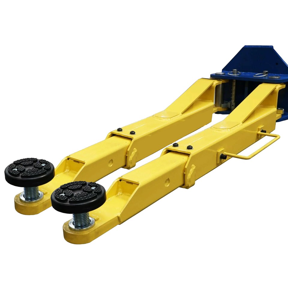 TCE 10,000 LBs 2 Post Car Lift Overhead Clear Floor Plate 110V 60Hz 3 ...