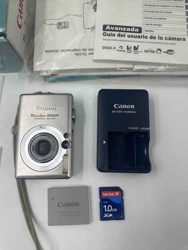 Canon PowerShot Digital ELPH SD600 / Digital IXUS 60 6.0MP Digital ...