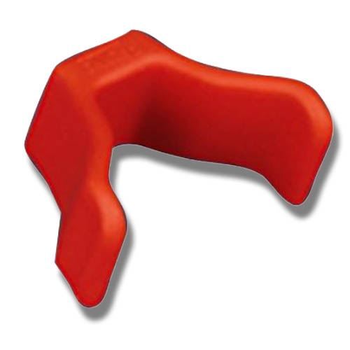 Fiamma Carry-Bike Red Rail End Cap for Cycle Rack Rails V shape (98656 ...