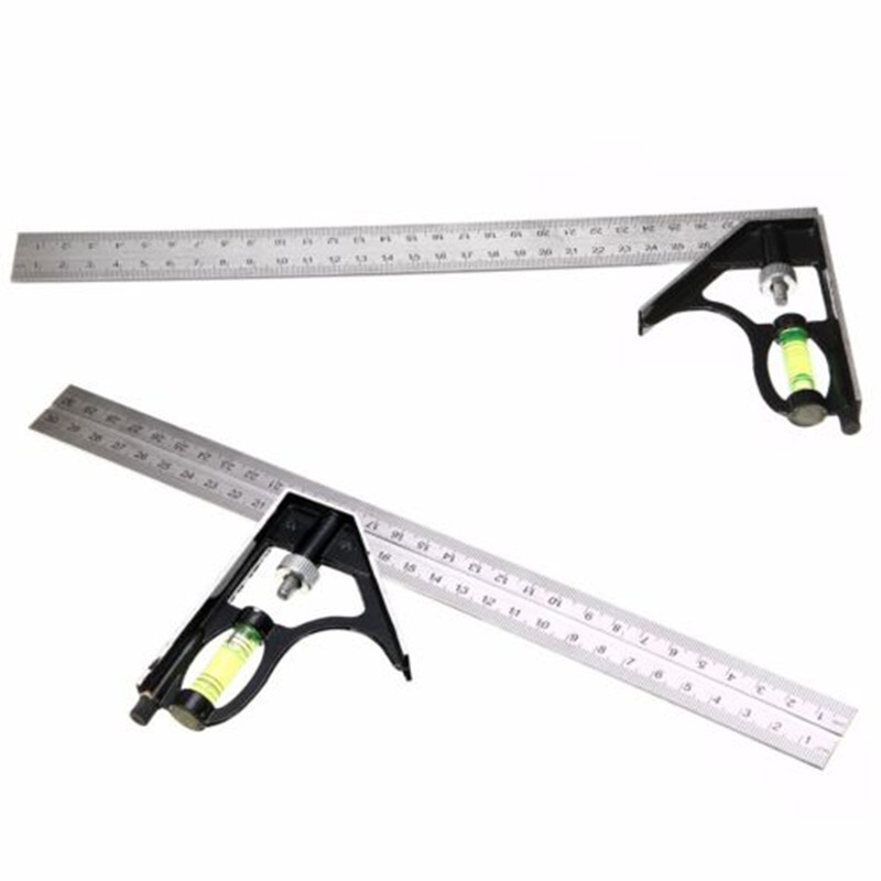 High Quality 300mm Adjustable Ruler Level Tool Perfect for Woodworking ...