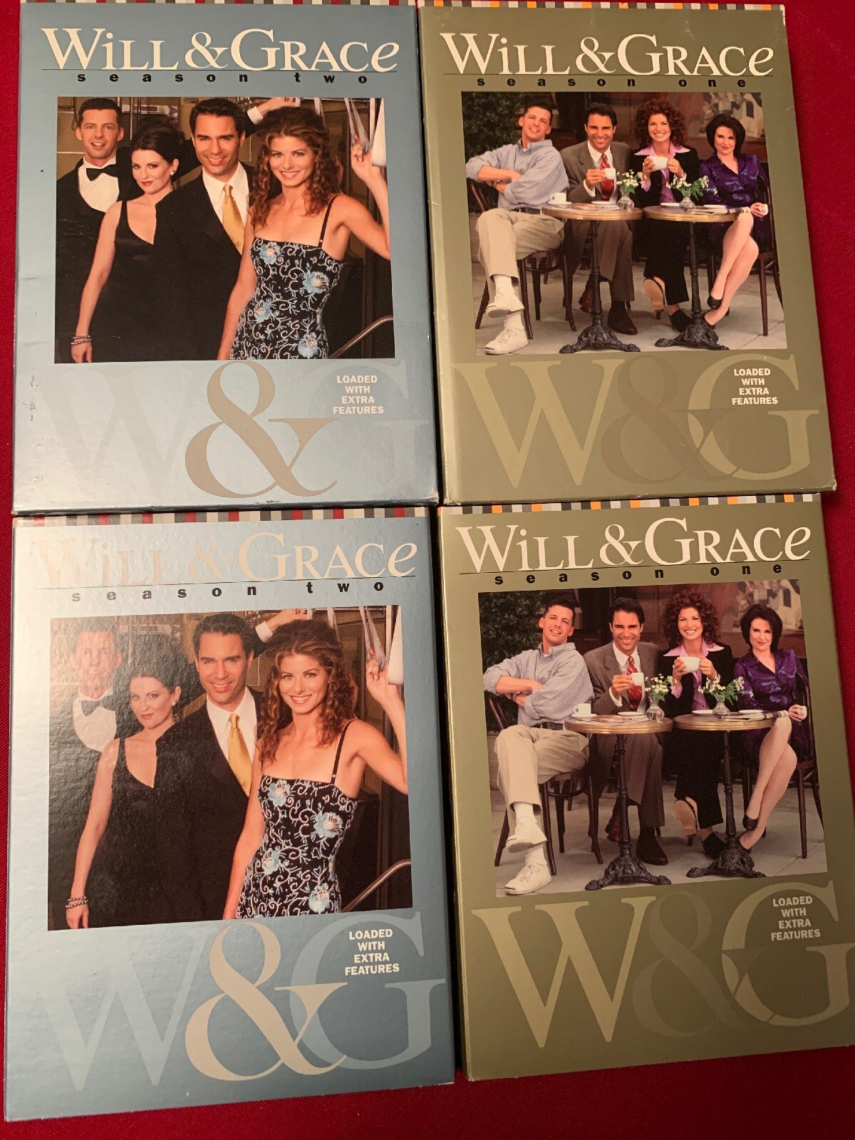 Will & Grace DVD Lot NBC Show Series Season's 1 and 2 Starring Debra ...