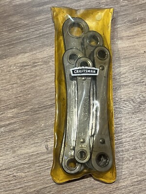 Vintage Craftsman Box End Ratchet Wrench Set | eBay