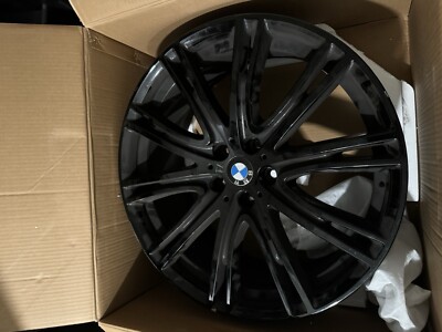 (4) 20x8.5 Gloss Black M5 Style Wheels 5x112 Rims Tires BMW M550 OEM | eBay