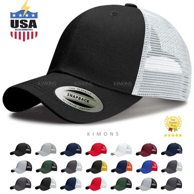 MR Plain Solid Trucker Hat Mesh Snapback Baseball Cap Visor Blank Cotton Visor I | eBay