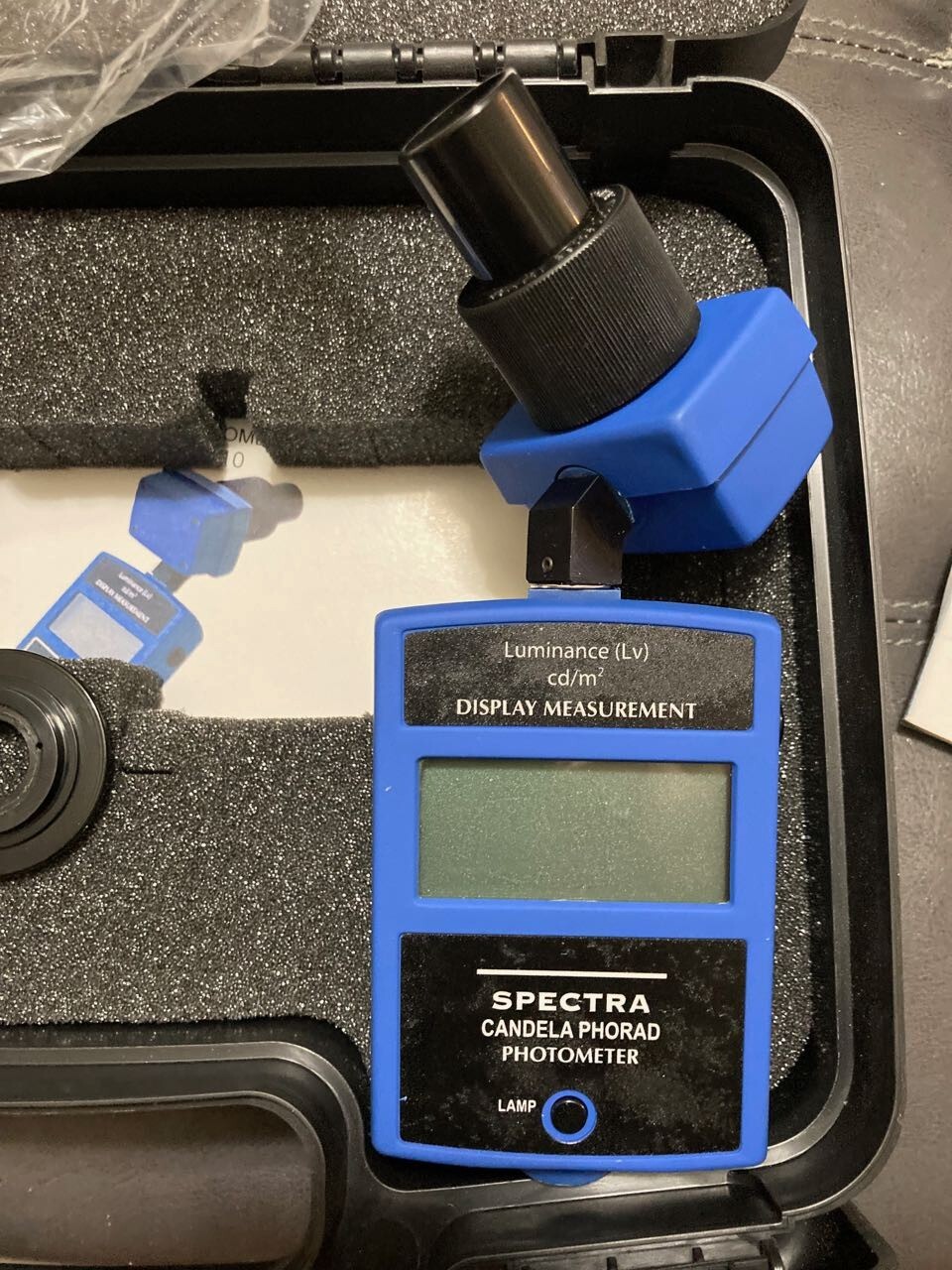 Spectra Candela PhoRad III R Luminance Photometer Model SC-810 | eBay
