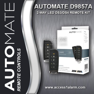 NEW Automate D9857A 2-Way LED 1-Mile Remote Kit With Antenna For DS3 ...