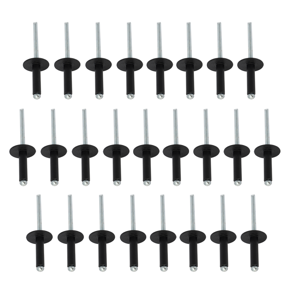 US 25pc Pop Rivet Black Aluminum Set 3/16 for Ski Doo SKI-DOO 293150108 ...