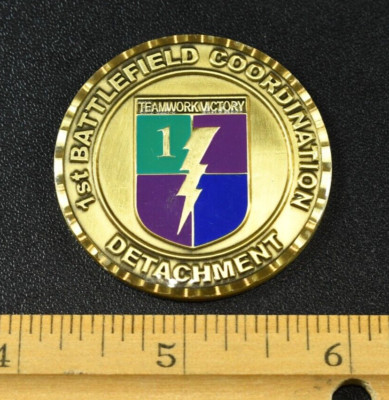 1st Battlefield Coordination Detachment Fort Bragg CHALLENGE COIN | eBay