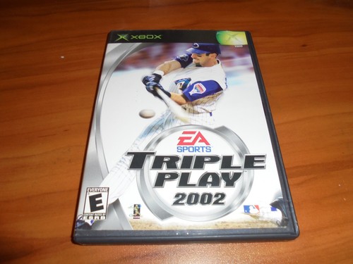 Triple Play Baseball 2002 (Microsoft Xbox, 2002) Complete Original MLB ...