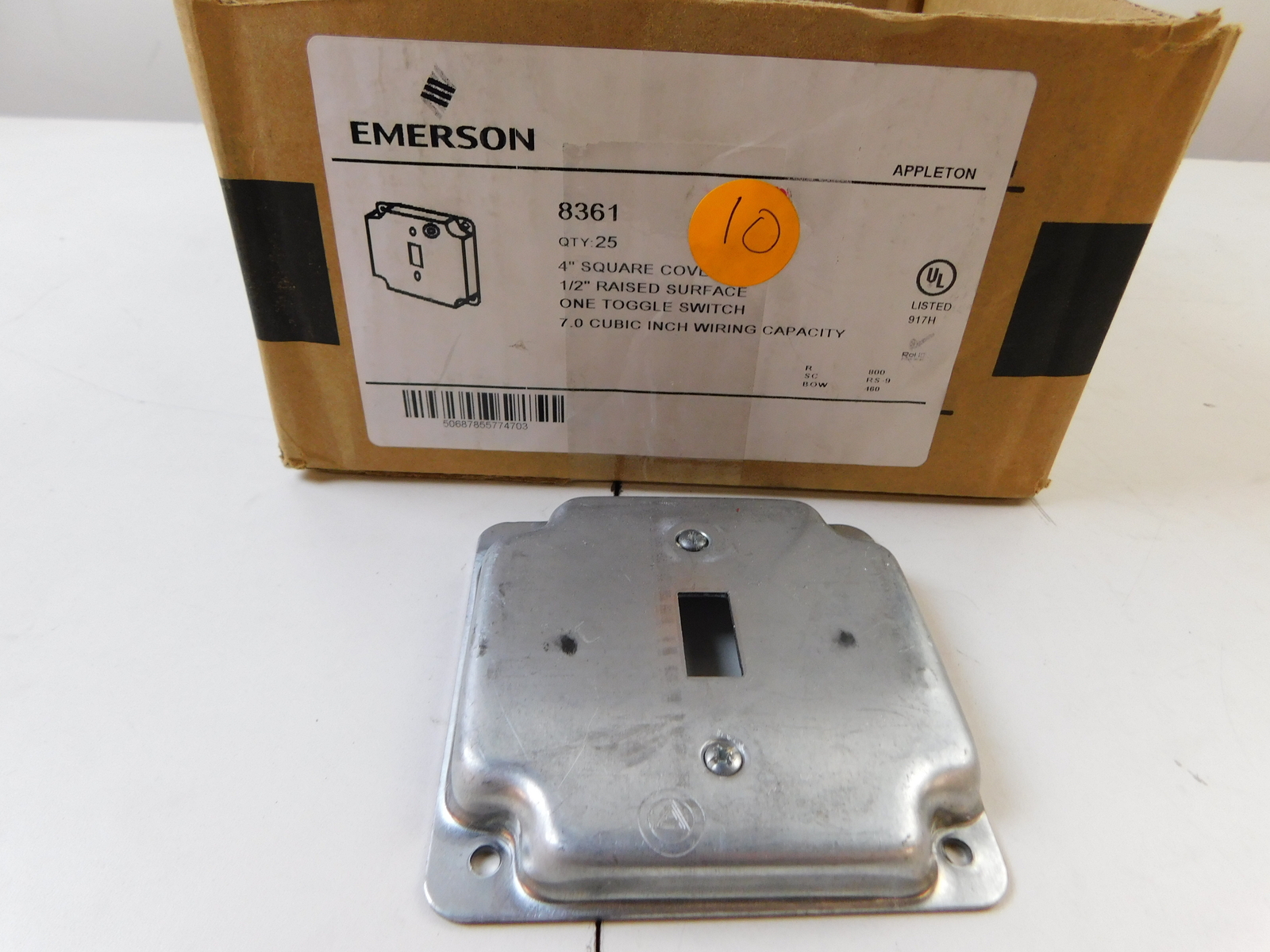 Emerson 8361 Outlet Boxes/Covers/Accessories | eBay