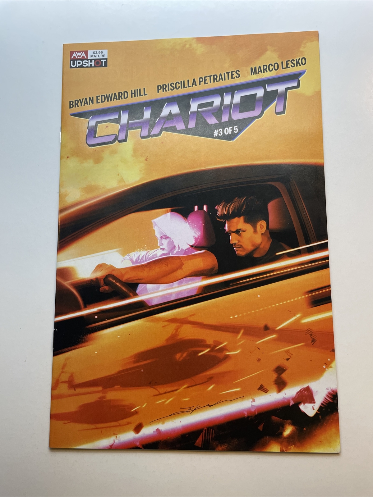 CHARIOT #3 AWA UPSHOT COMICS MAY 2021 B&B Fast Shipping!! | eBay