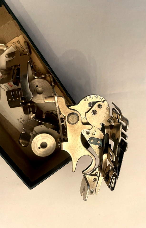 Vintage Grist Sewing Machine Rotary ATTACHMENTS 23 Pcs. with Original ...