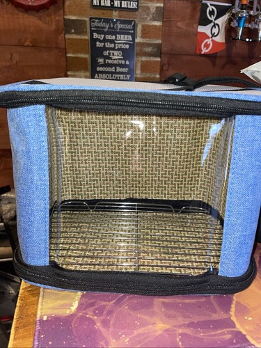 Bird Travel Cage Small Bird Carrier Cockatiels Travel Bag Budgie ...