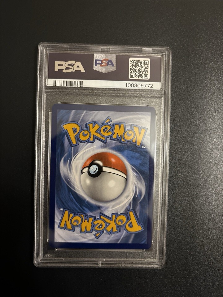 PSA 9 Pokemon Paldean Fates Mew Ex Special Illustration Rare 232/091 ...