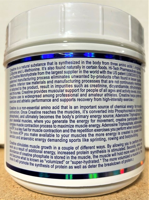Hi-Tech Pharmaceuticals Phosphagen Creatine Monohydrate Powder - 400 g ...